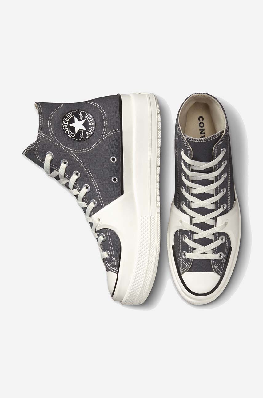 Converse trainers Ctas Construct Hi gray color at PRM US
