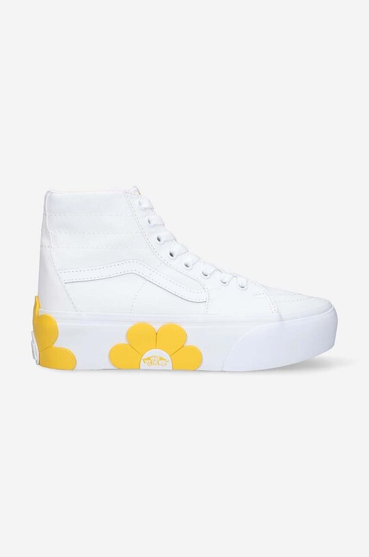 Vans trainers SK8-Hi Tapered Stackform white color at PRM US