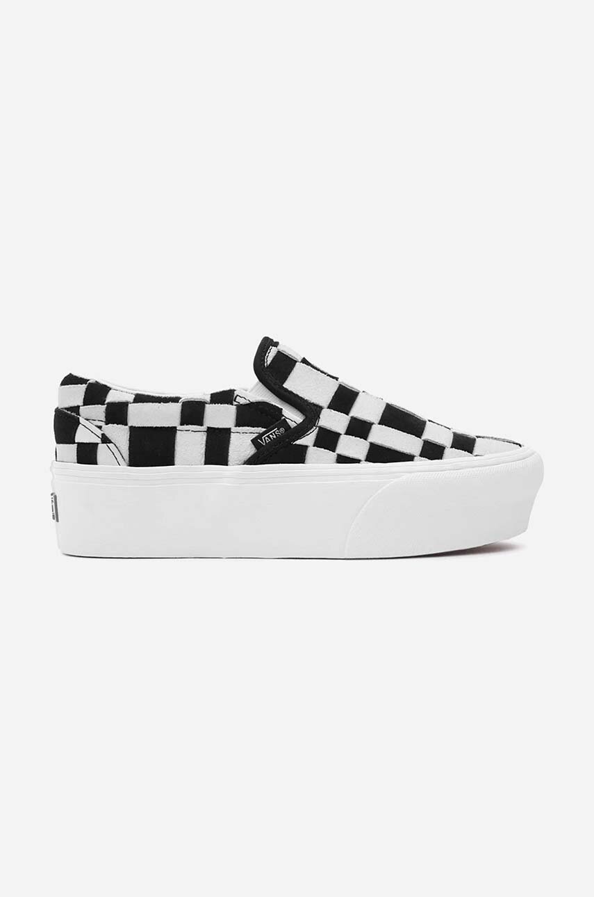 Vans plimsolls Classic Slip-On Stackform black color at PRM US