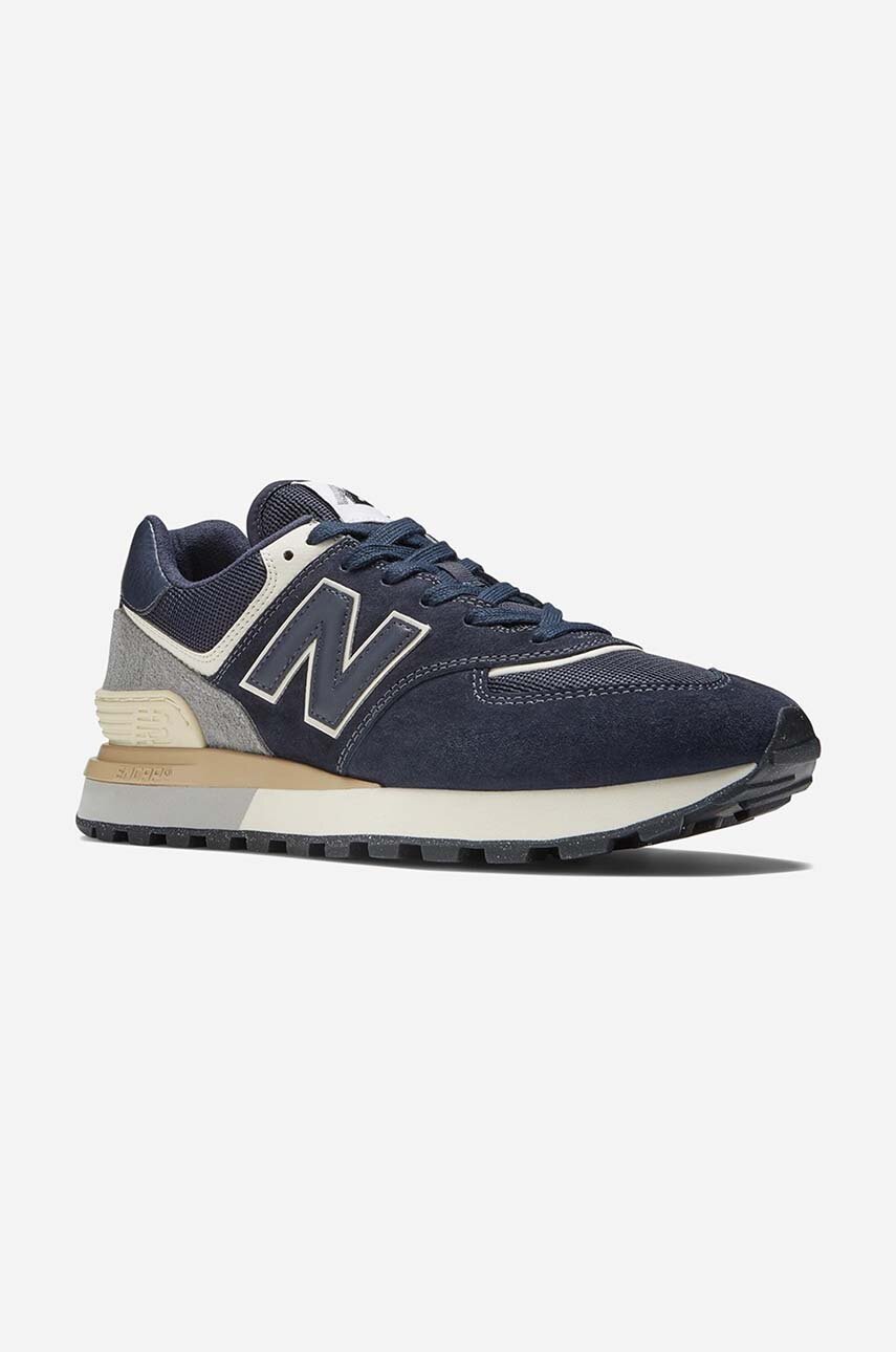 New Balance sneakers U574LGBN navy blue color at PRM US