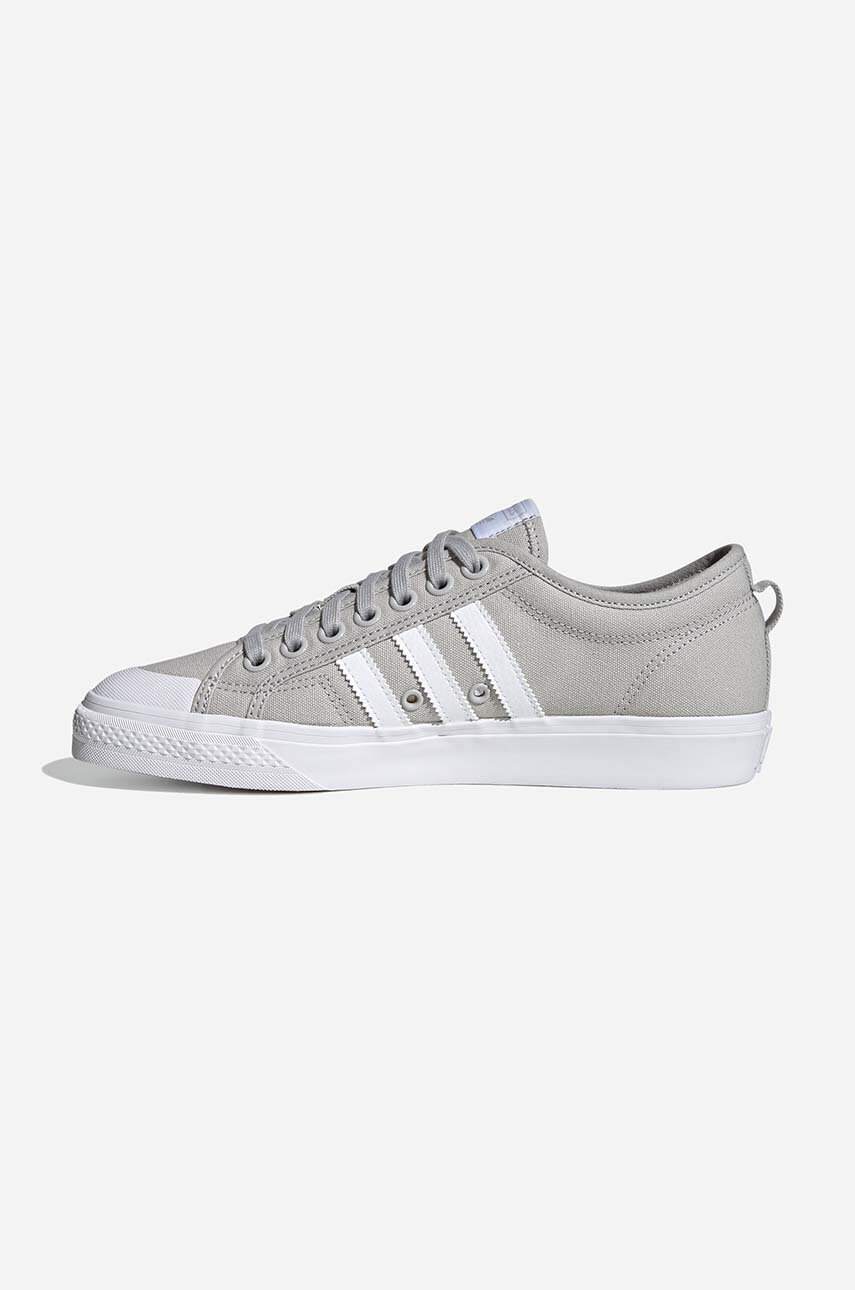 adidas Originals plimsolls Nizza gray color at PRM US