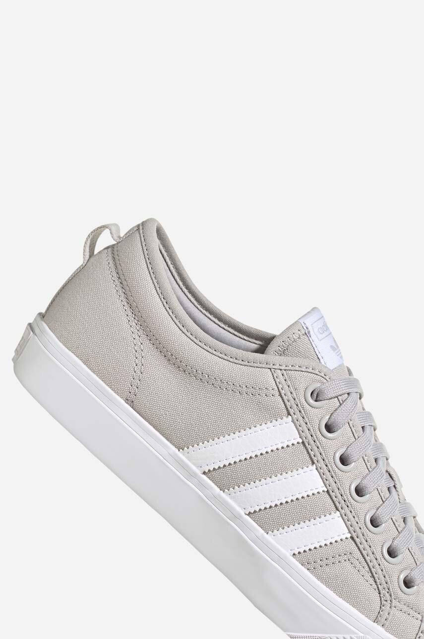 adidas Originals plimsolls Nizza gray color at PRM US