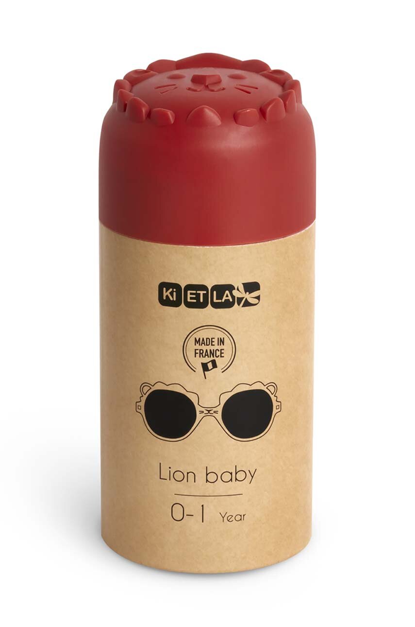 Ki ET LA okulary przeciwsłoneczne dziecięce Lion kolor czerwony ...