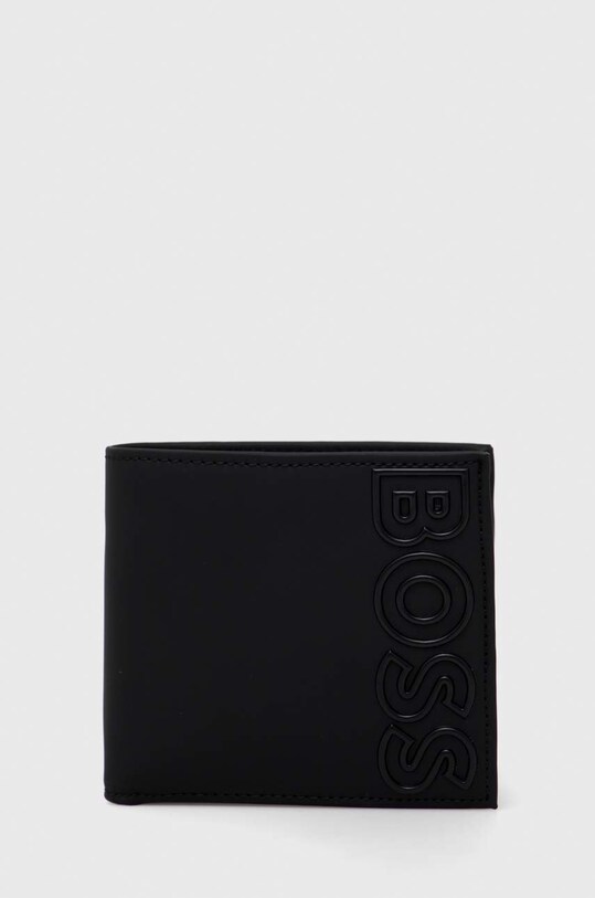 Кошелек BOSS мужской цвет чёрный | ANSWEAR.ua