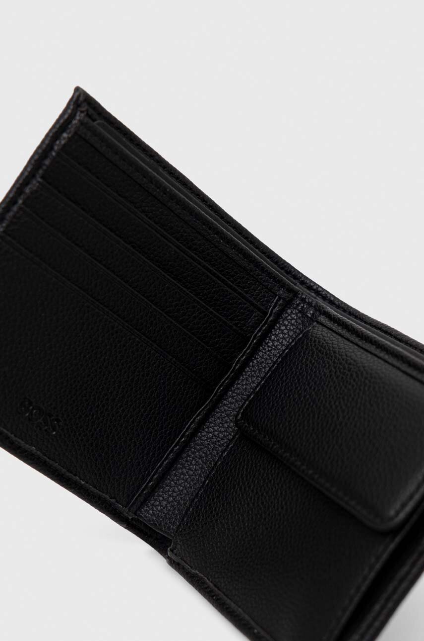 Кошелек BOSS мужской цвет чёрный | ANSWEAR.ua