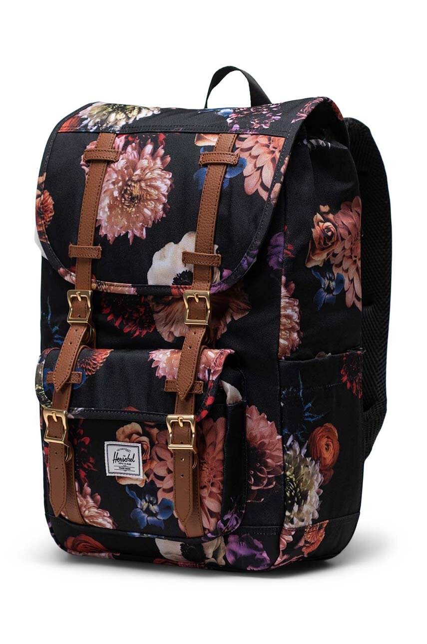 Ruksak Herschel Little America Mid Backpack čierna farba, veľký ...
