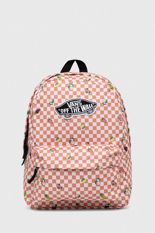 Vans rucsac culoarea portocaliu, mare, modelator | ANSWEAR.ro