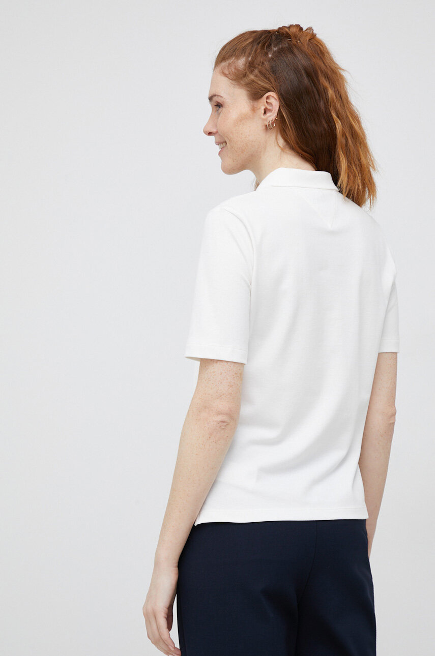 Tommy Hilfiger poló női, fehér | ANSWEAR.hu