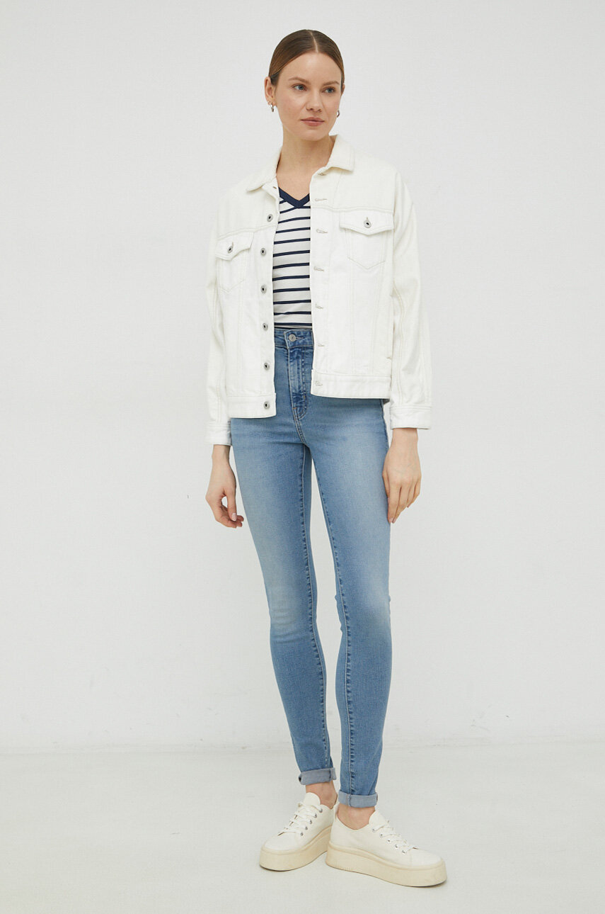 Levi's jeansy 721 damskie high waist | Answear.com