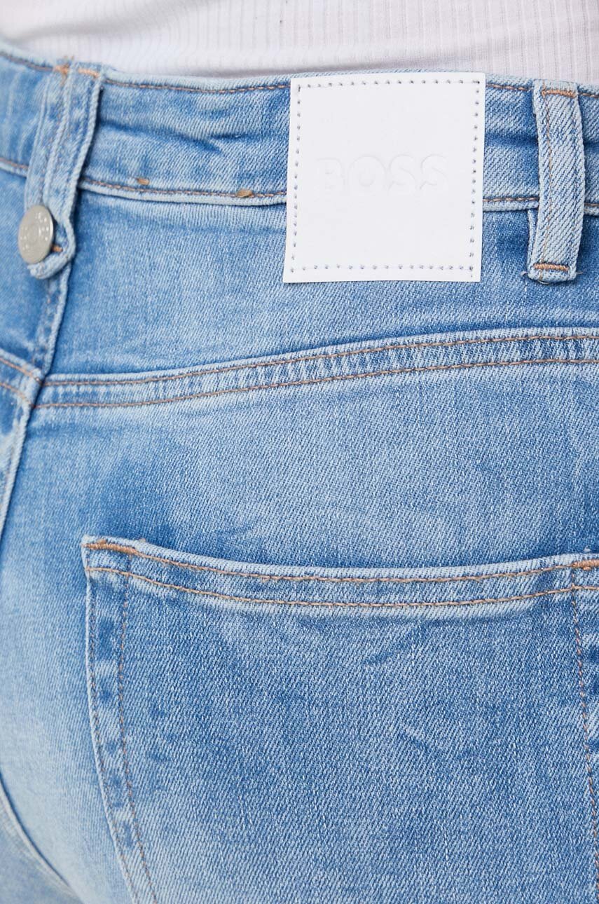 BOSS jeansy The Frida damskie high waist | Answear.com