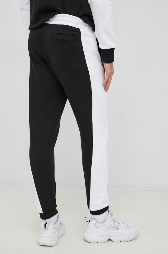 Calvin Klein Jeans Spodnie Dresowe Kolor Czarny Wzorzyste