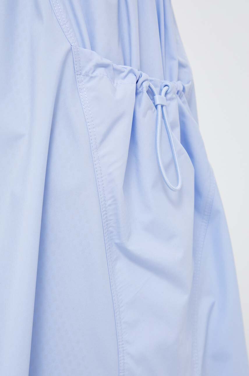 adidas sukienka kolor niebieski mini prosta | Answear.com