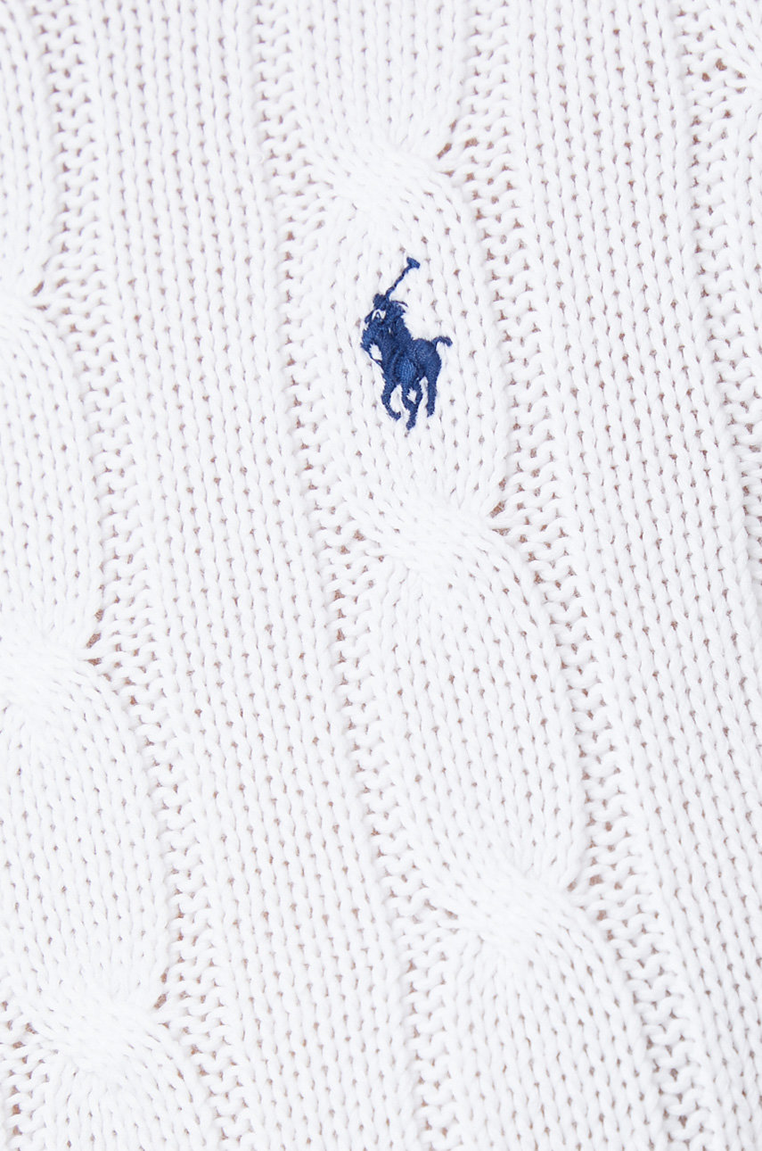 Polo Ralph Lauren sweter bawełniany kolor biały | Answear.com