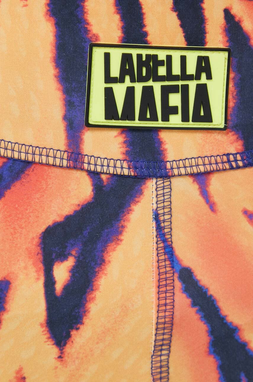 Шорти для тренувань LaBellaMafia Flame колір помаранчевий візерунок ...