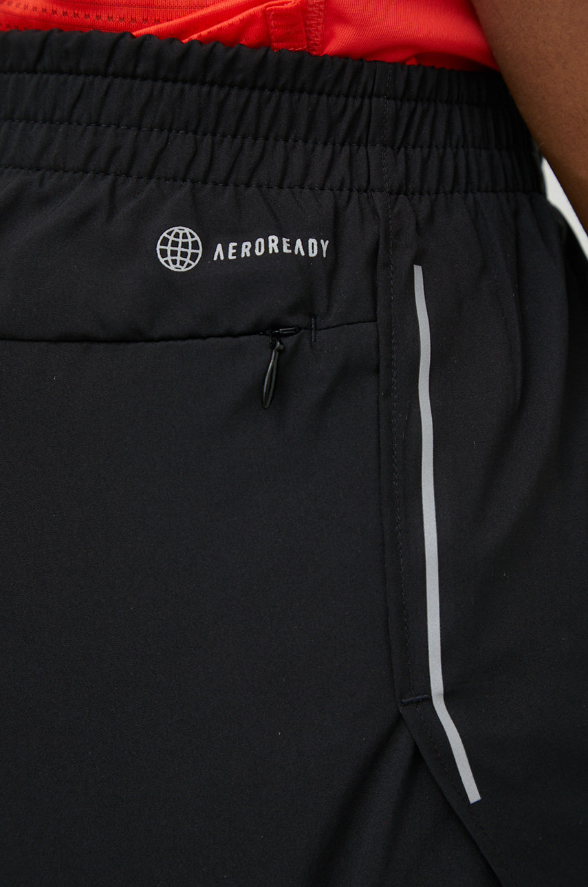 Bežecké šortky adidas Performance Own the Run pánske, čierna farba ...