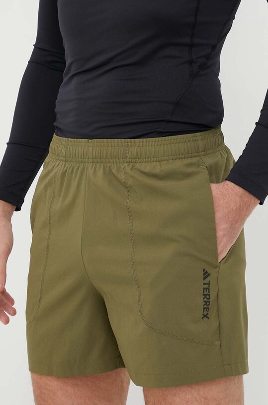 Шорты outdoor adidas TERREX Multi цвет зелёный | ANSWEAR.ua
