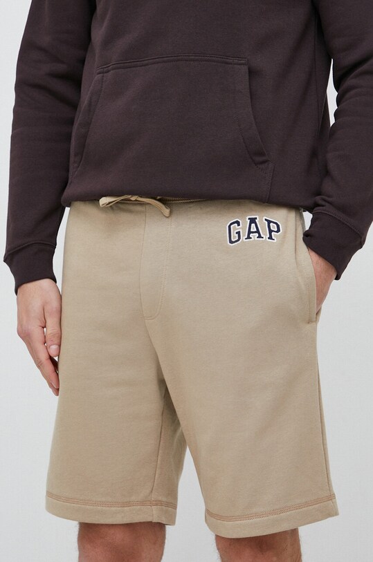 Шорты GAP мужские цвет коричневый | ANSWEAR.ua