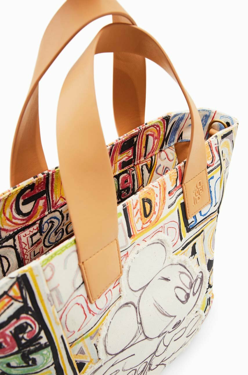 Torba Desigual x Disney boja: bež | ANSWEAR.hr