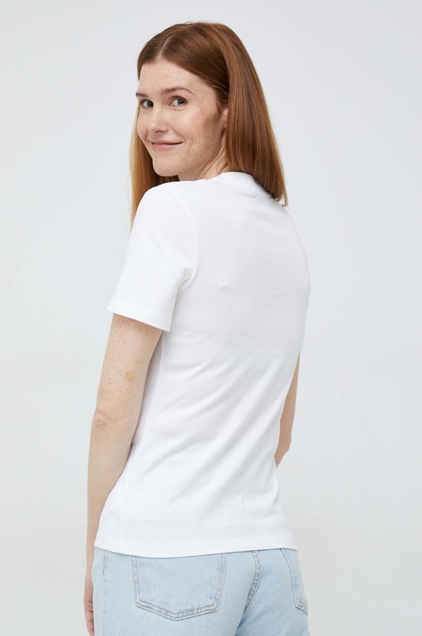 Хлопковая футболка Calvin Klein Jeans цвет белый Answear Ua