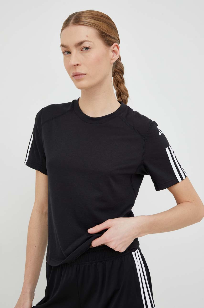 adidas Performance t-shirt treningowy Training Essentials kolor czarny ...