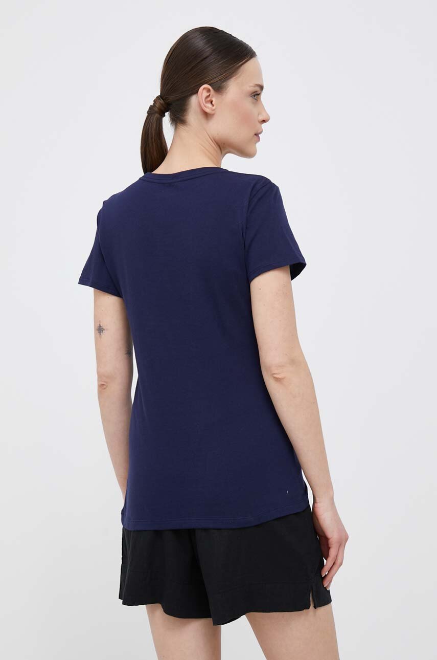 Gap T Shirt Bawełniany 2 Pack Kolor Beżowy