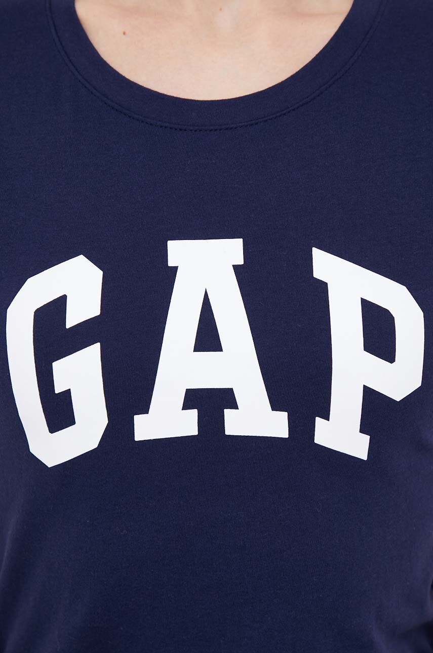Gap T Shirt Bawełniany 2 Pack Kolor Beżowy