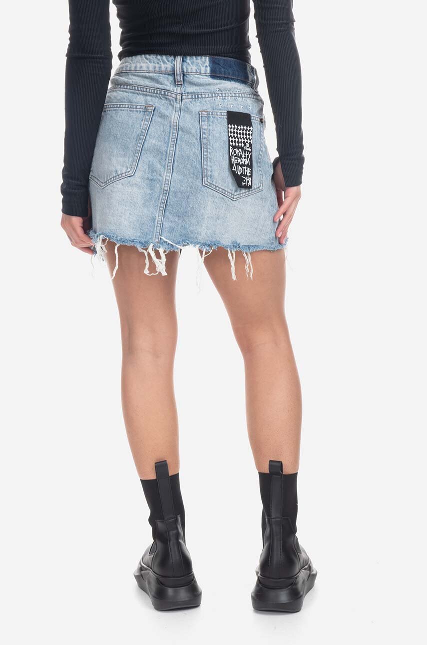 KSUBI denim skirt blue color | buy on PRM