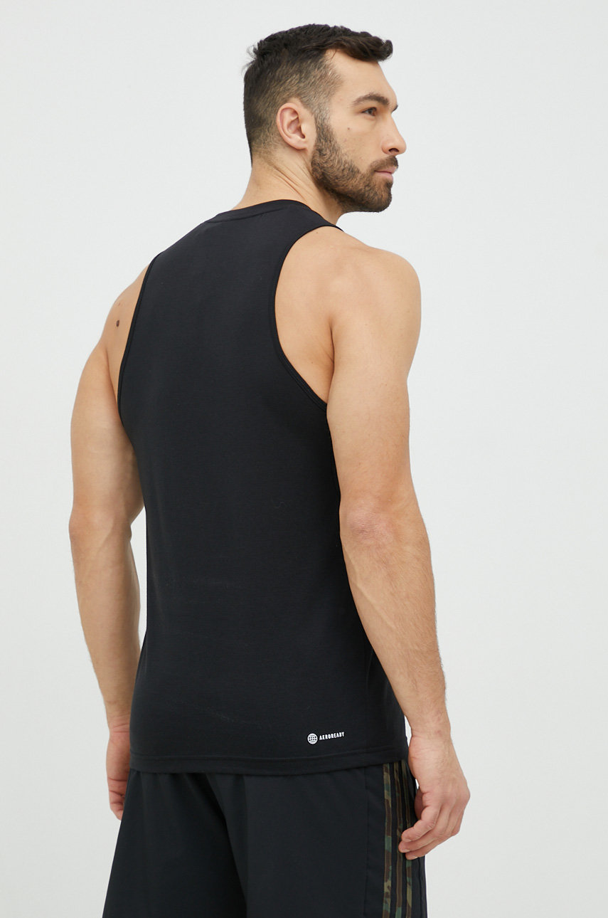 adidas Performance t-shirt treningowy Train Essentials kolor czarny ...