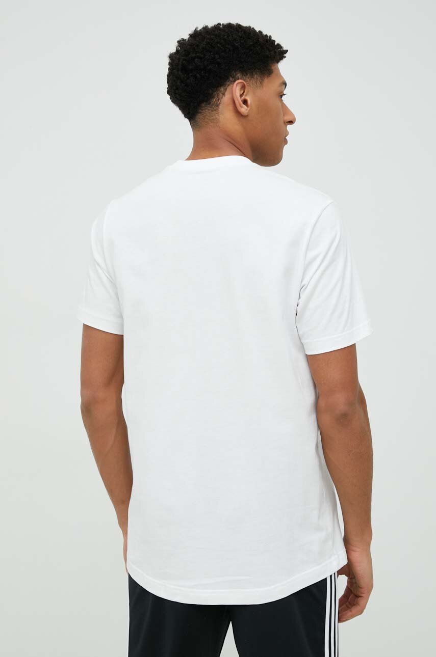 adidas t-shirt bawełniany kolor biały z aplikacją IC9788 | Answear.com