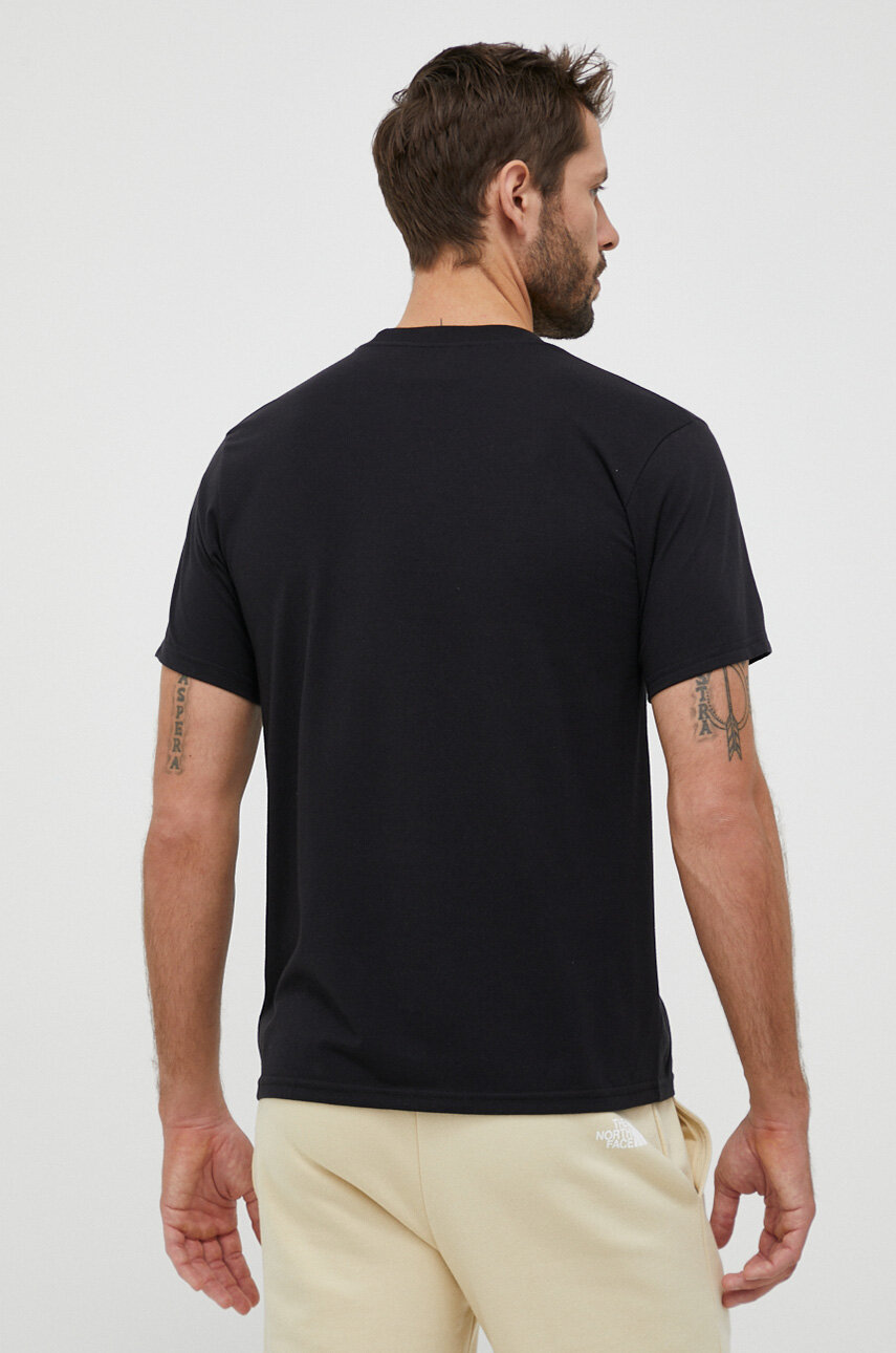 Marmot t-shirt Coastal męski kolor czarny z nadrukiem | Answear.com