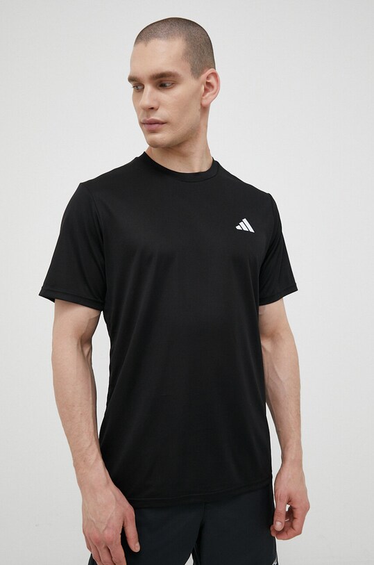adidas Performance t-shirt treningowy Train Essentials kolor czarny ...