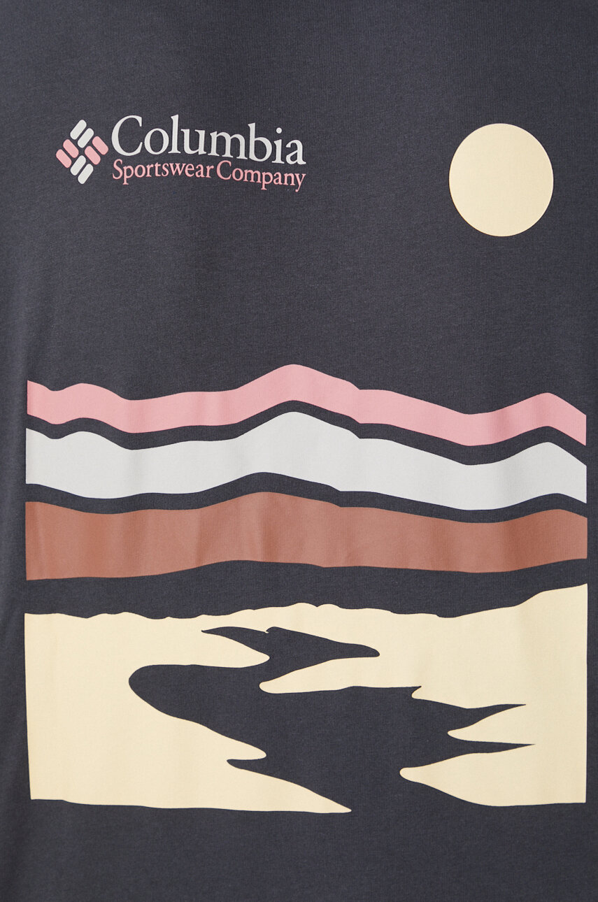 Columbia cotton t-shirt gray color at PRM US
