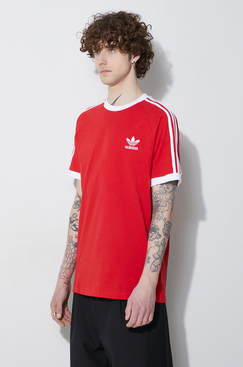adidas Originals t-shirt bawełniany Adicolor Classics 3-Stripes kolor ...