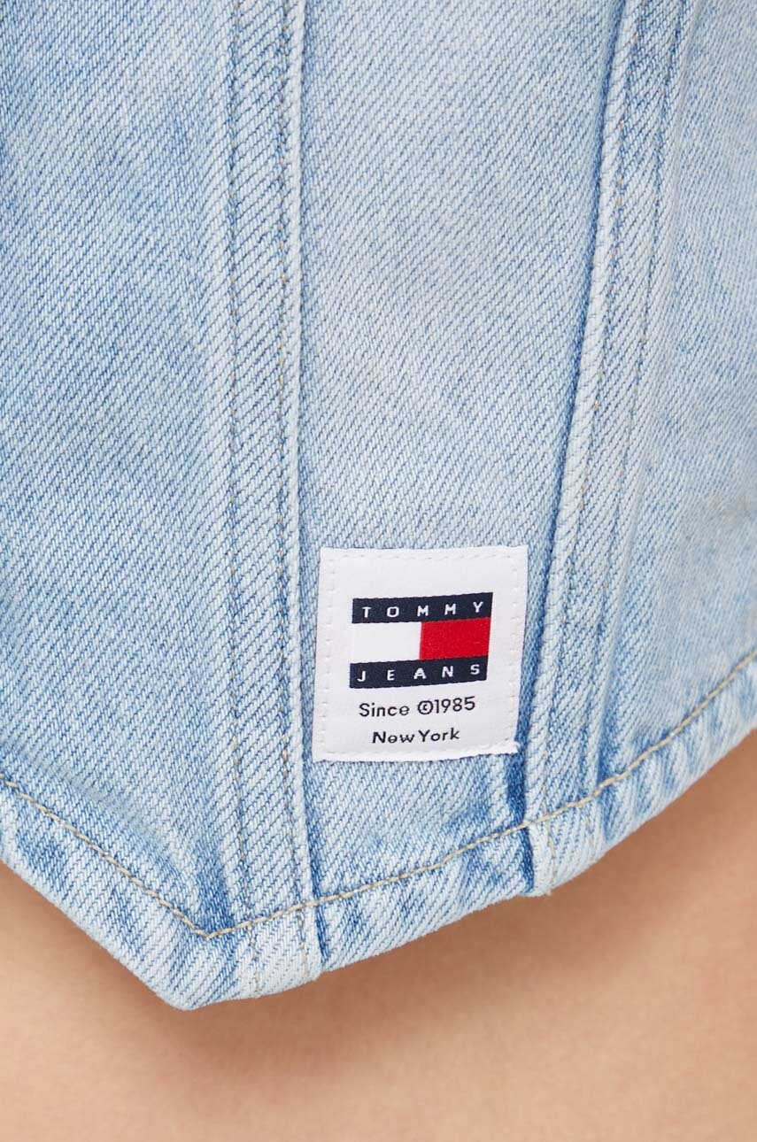 Джинсовий жилет Tommy Jeans жіноча однобортний | ANSWEAR.ua