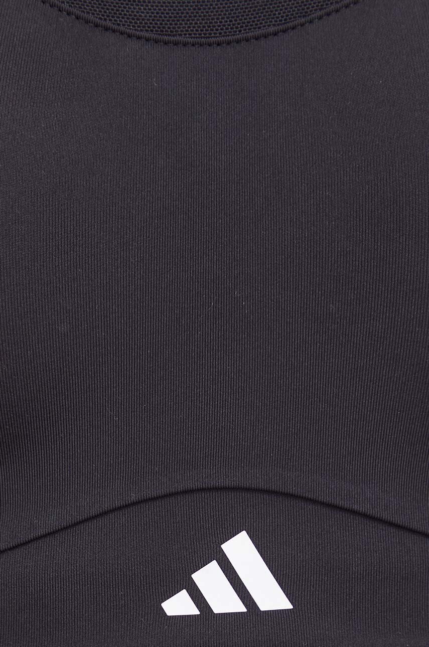 Спортивный бюстгальтер adidas Performance цвет чёрный | ANSWEAR.ua