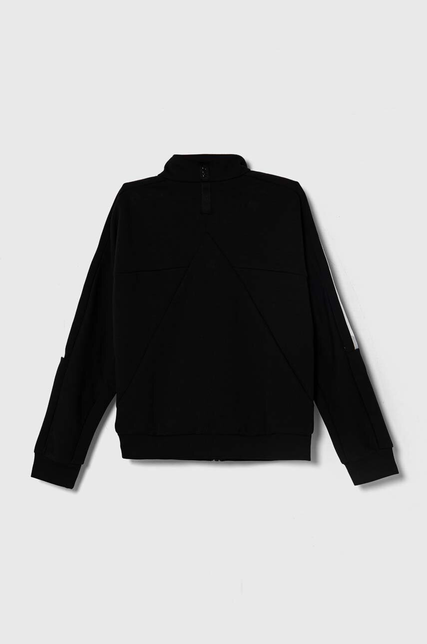 Дитяча кофта adidas колір чорний з аплікацією | ANSWEAR.ua