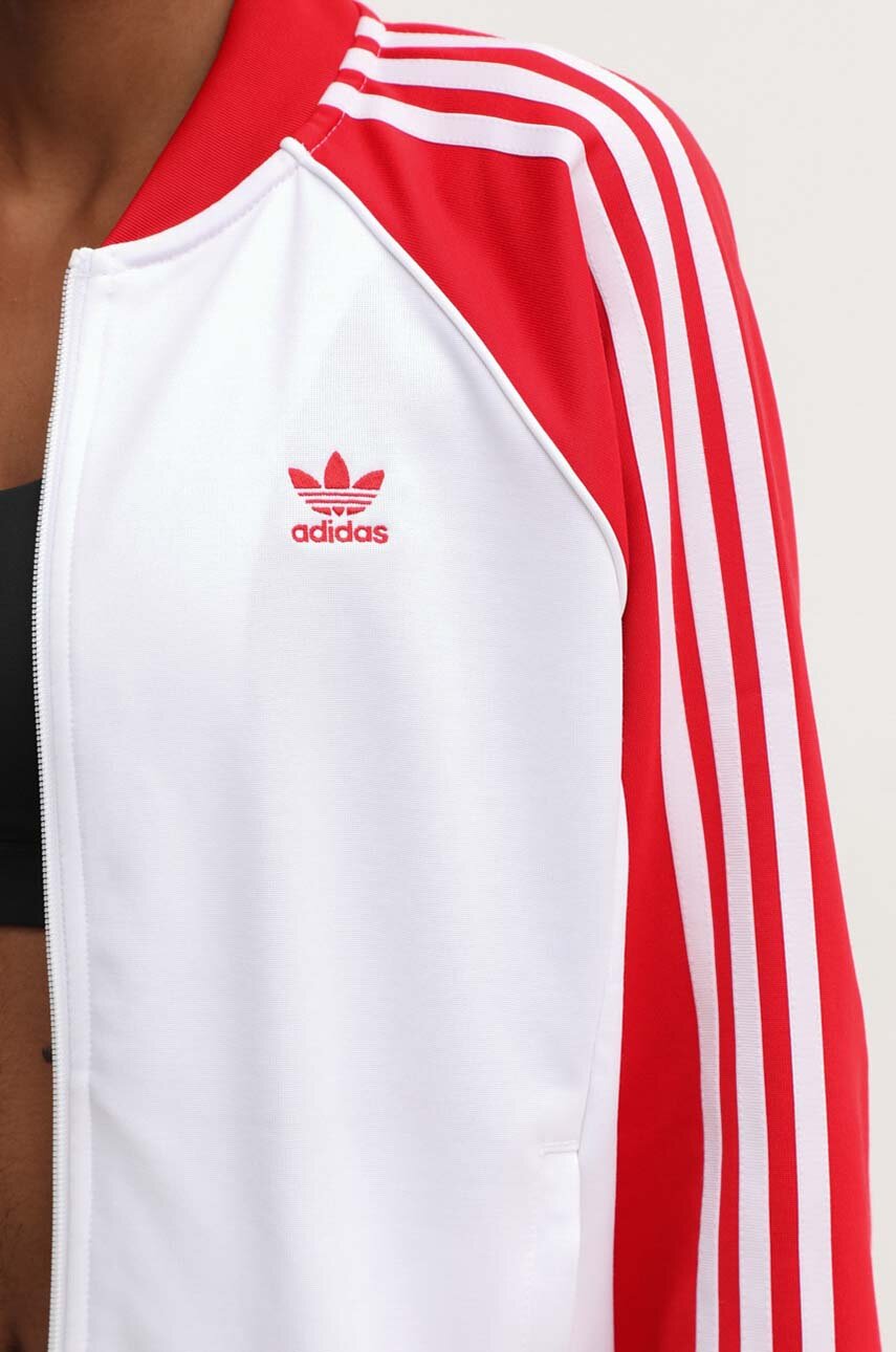 adidas Originals felső Adicolor Classics SST fehér, női, mintás, IM9810 ...