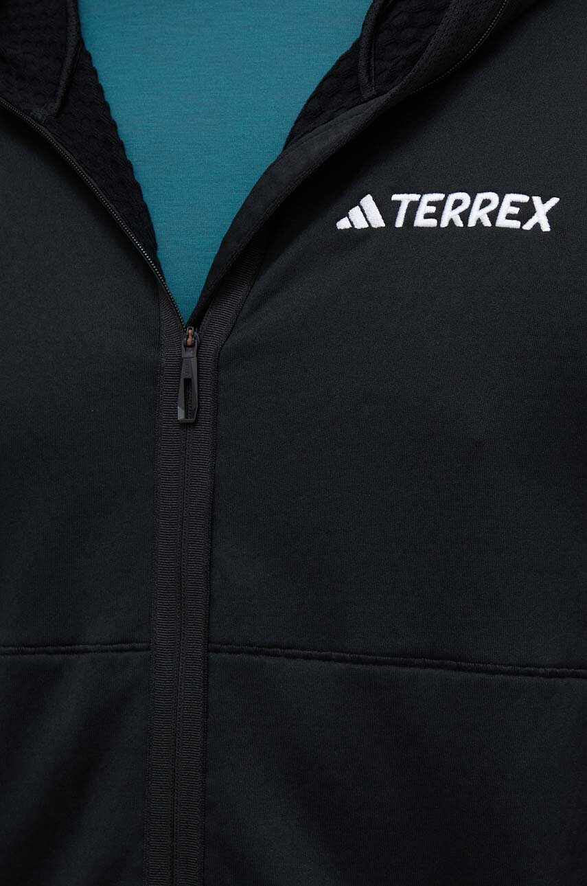 Спортивная кофта adidas TERREX Xperior цвет чёрный с капюшоном ...
