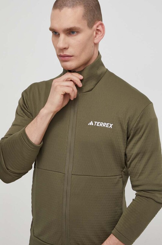 Спортивная кофта adidas TERREX Multi цвет зелёный однотонная | ANSWEAR.ua