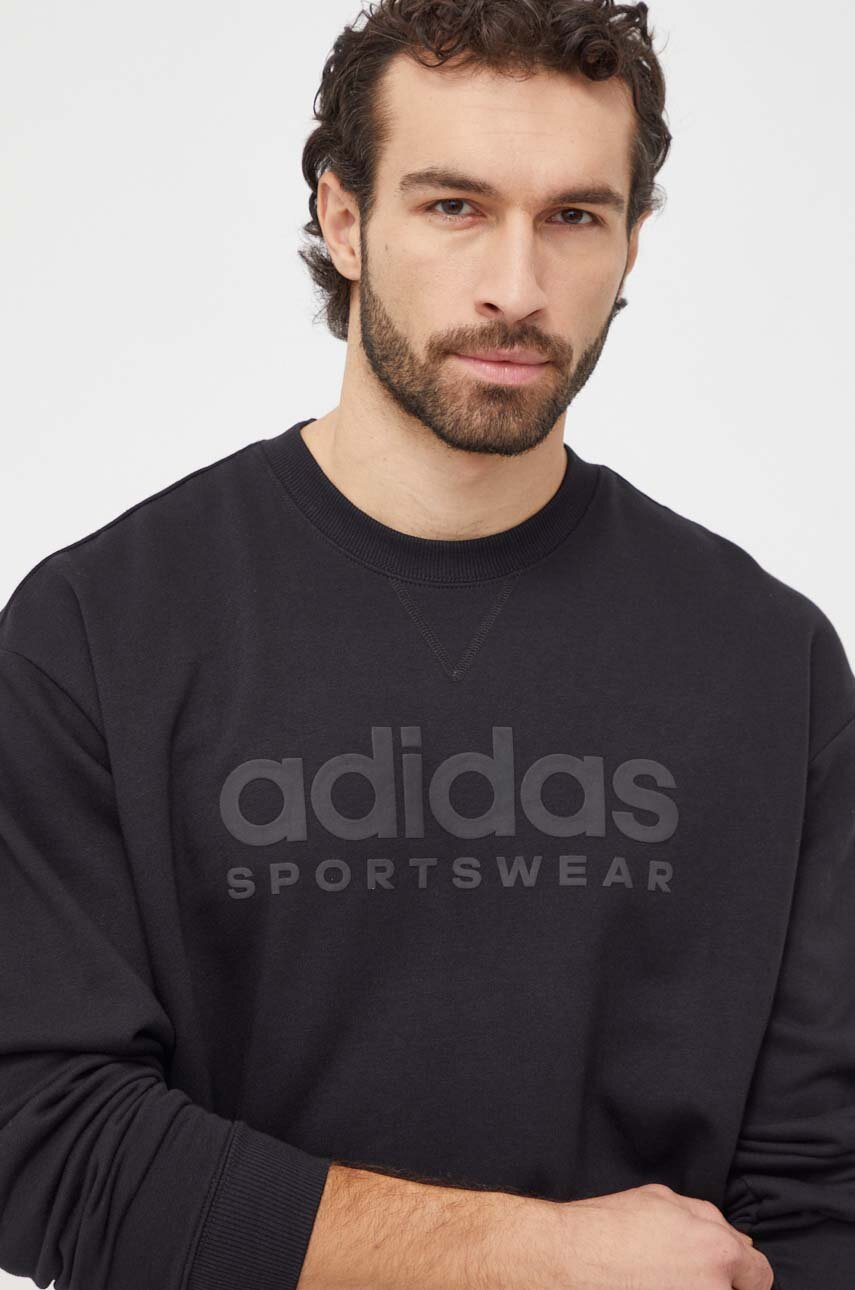 adidas bluza męska kolor czarny z nadrukiem IW1190 | Answear.com