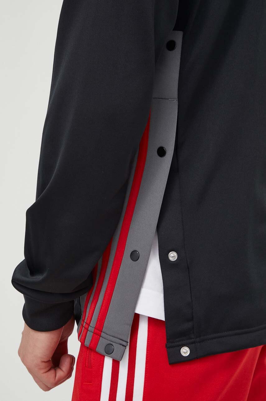 adidas Originals bluza Adibreak Full-Zip Hoodie męska kolor czarny z ...