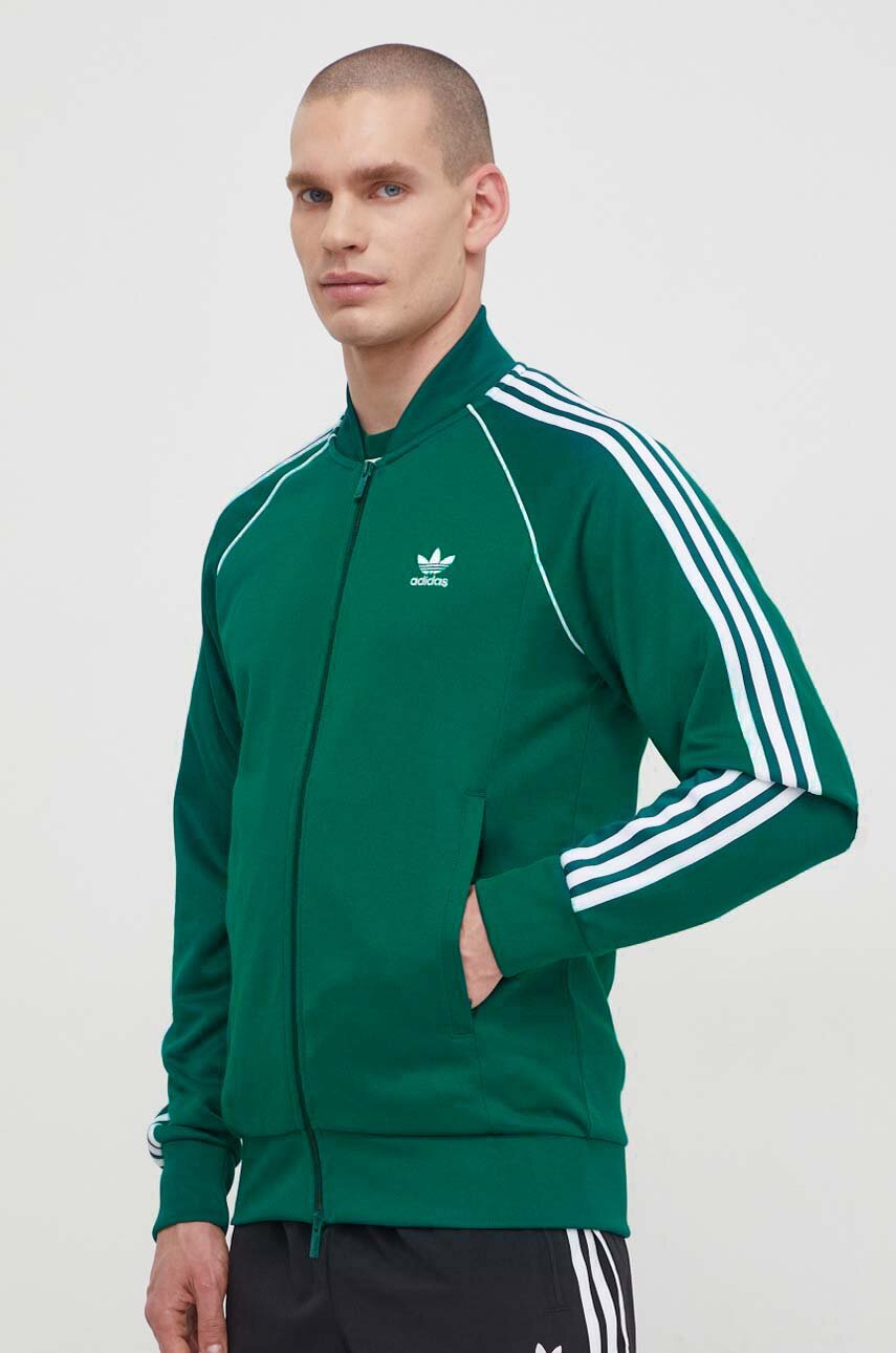 adidas Originals bluza Adicolor Classics SST męska kolor zielony z ...
