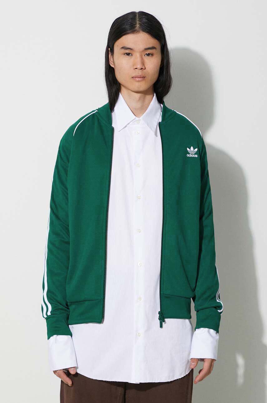 adidas Originals sweatshirt Adicolor Classics SST men's green color ...