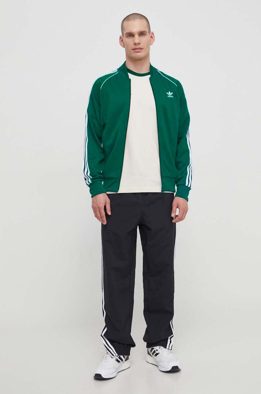 adidas Originals bluza Adicolor Classics SST męska kolor zielony z ...