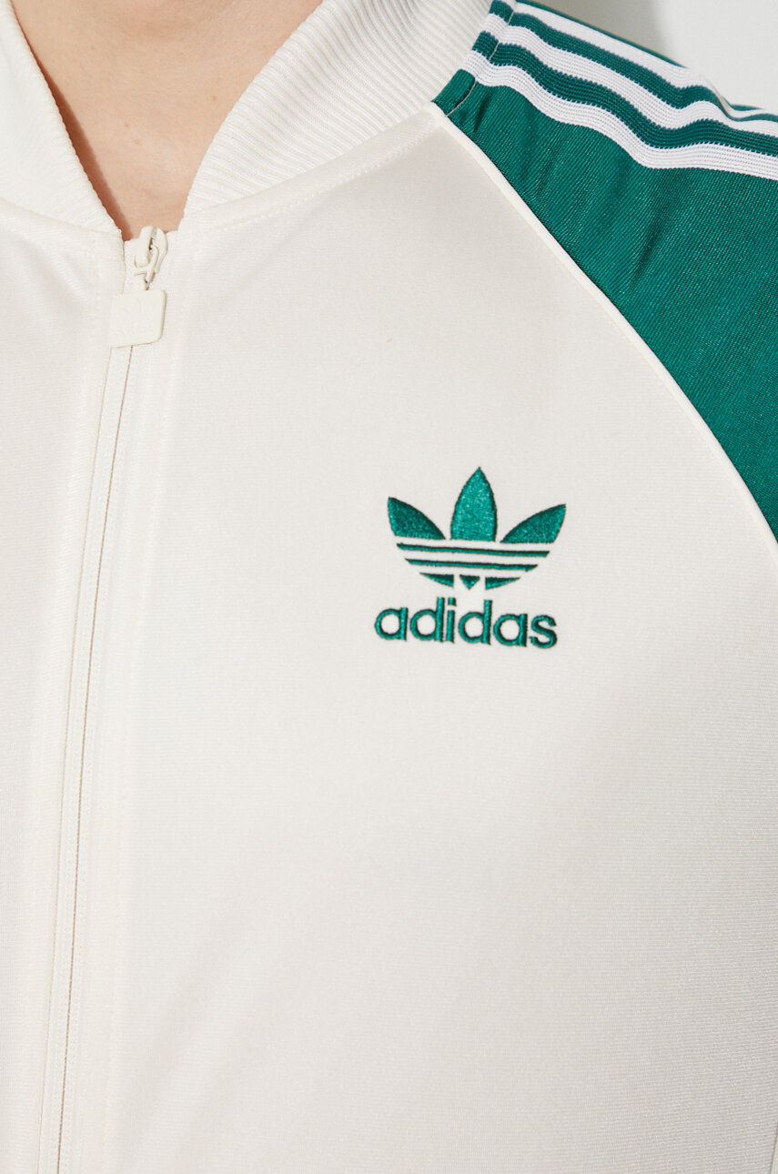 adidas Originals bluza męska kolor beżowy wzorzysta IS1403 w PRM