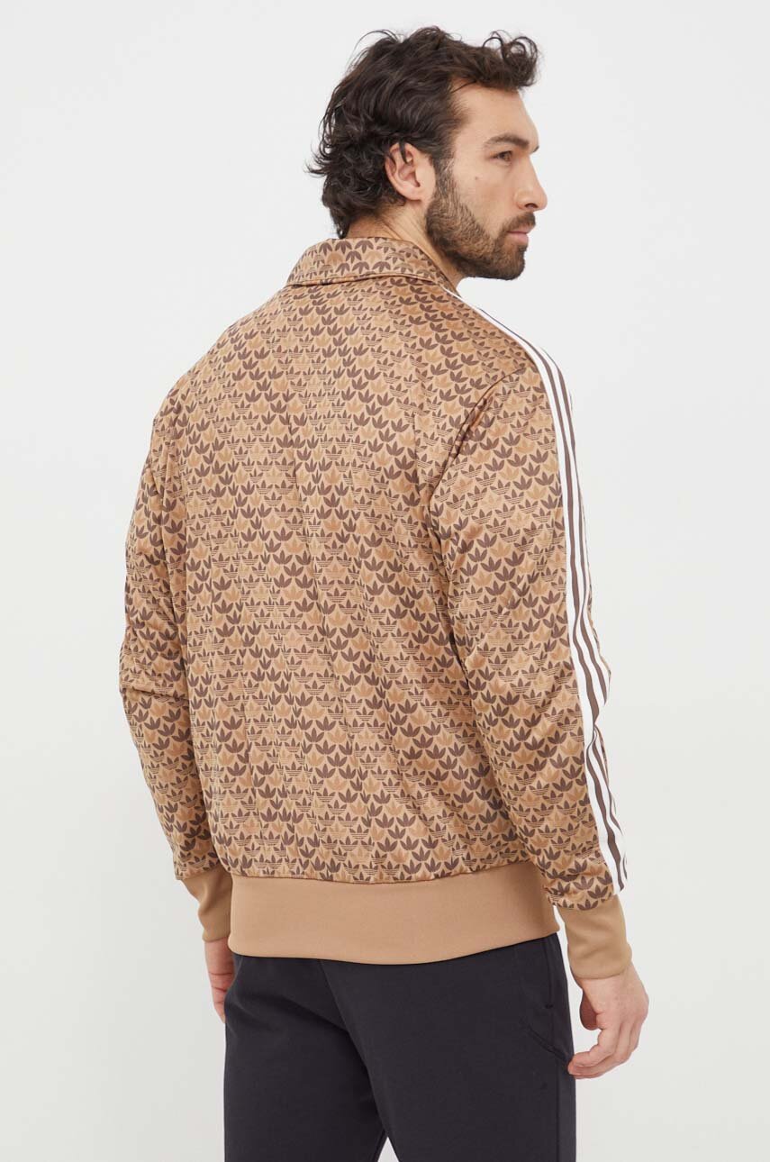 adidas Originals bluza męska kolor brązowy wzorzysta IS2925 | Answear.com