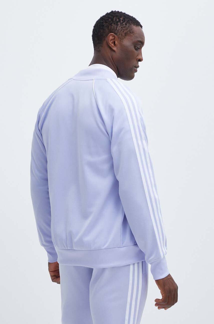 adidas Originals bluza męska kolor fioletowy z aplikacją IR9889 ...