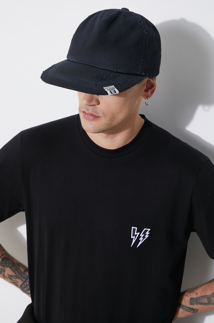 Памучна шапка с козирка Maison MIHARA YASUHIRO Damege Processing ...