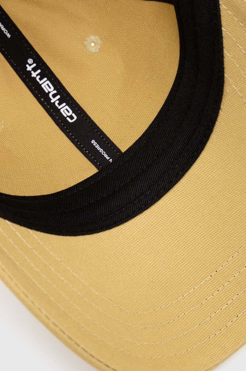Carhartt WIP czapka z daszkiem bawełniana Canvas Script Cap kolor ...