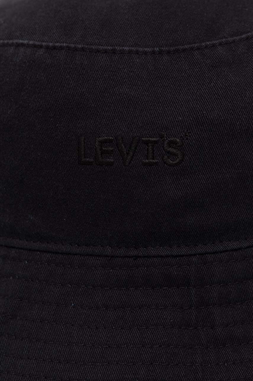 Levi's kapelusz bawełniany kolor czarny bawełniany | Answear.com